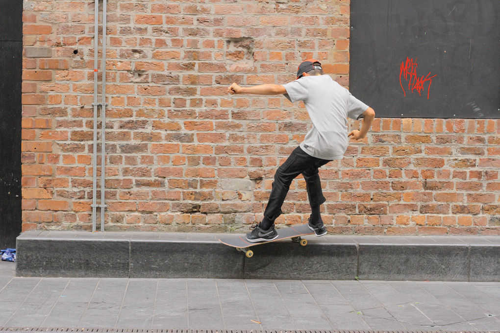 How to FS Smith Grind | Sidewalk Basics