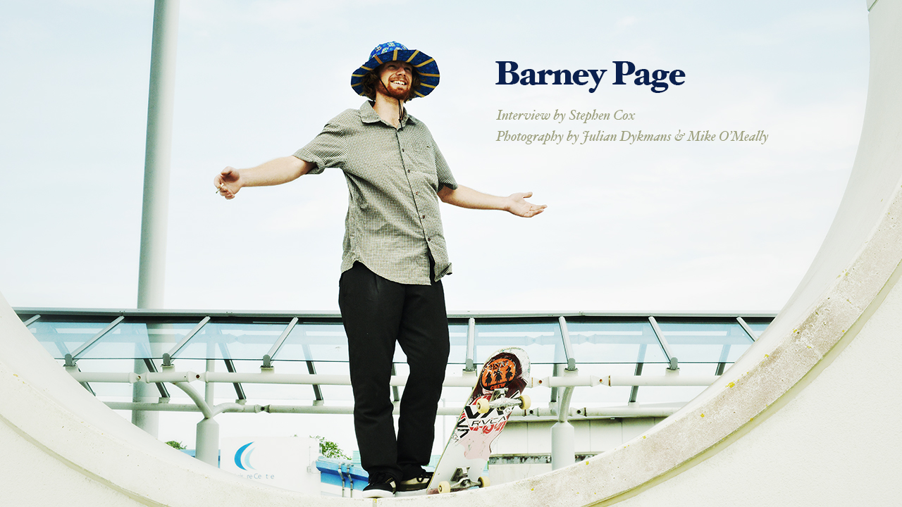 Barney Page – Interview and exclusive footage